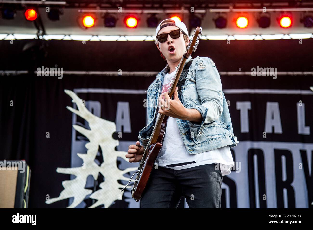 Christopher Linck of Attila performs at Rock On The Range Music ...