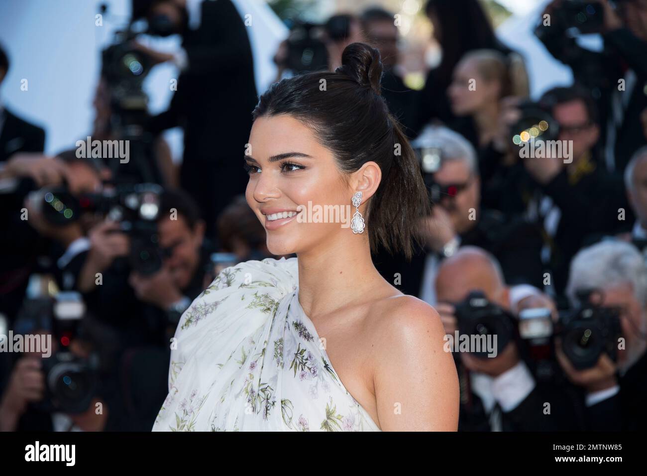 Kendall Jenner poses for photographers upon arrival at the screening of ...