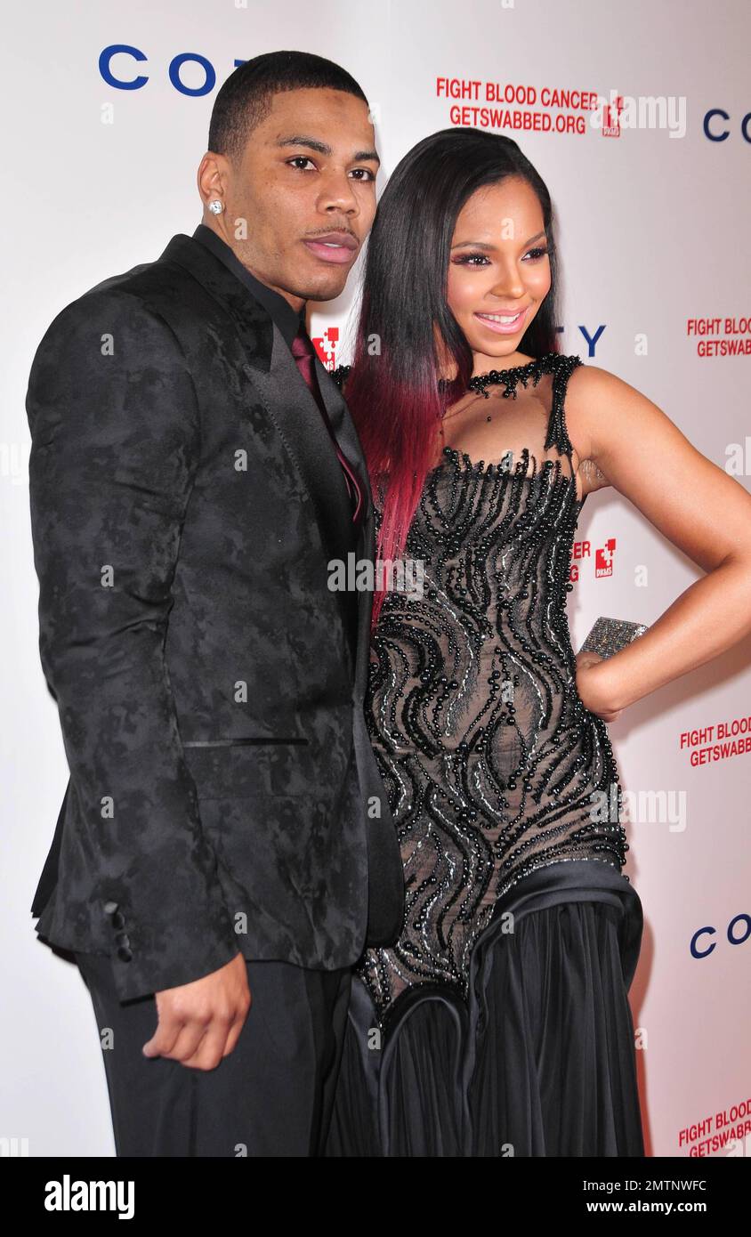 Nelly and Ashanti attend the 6th annual DKMS Linked Against Blood ...