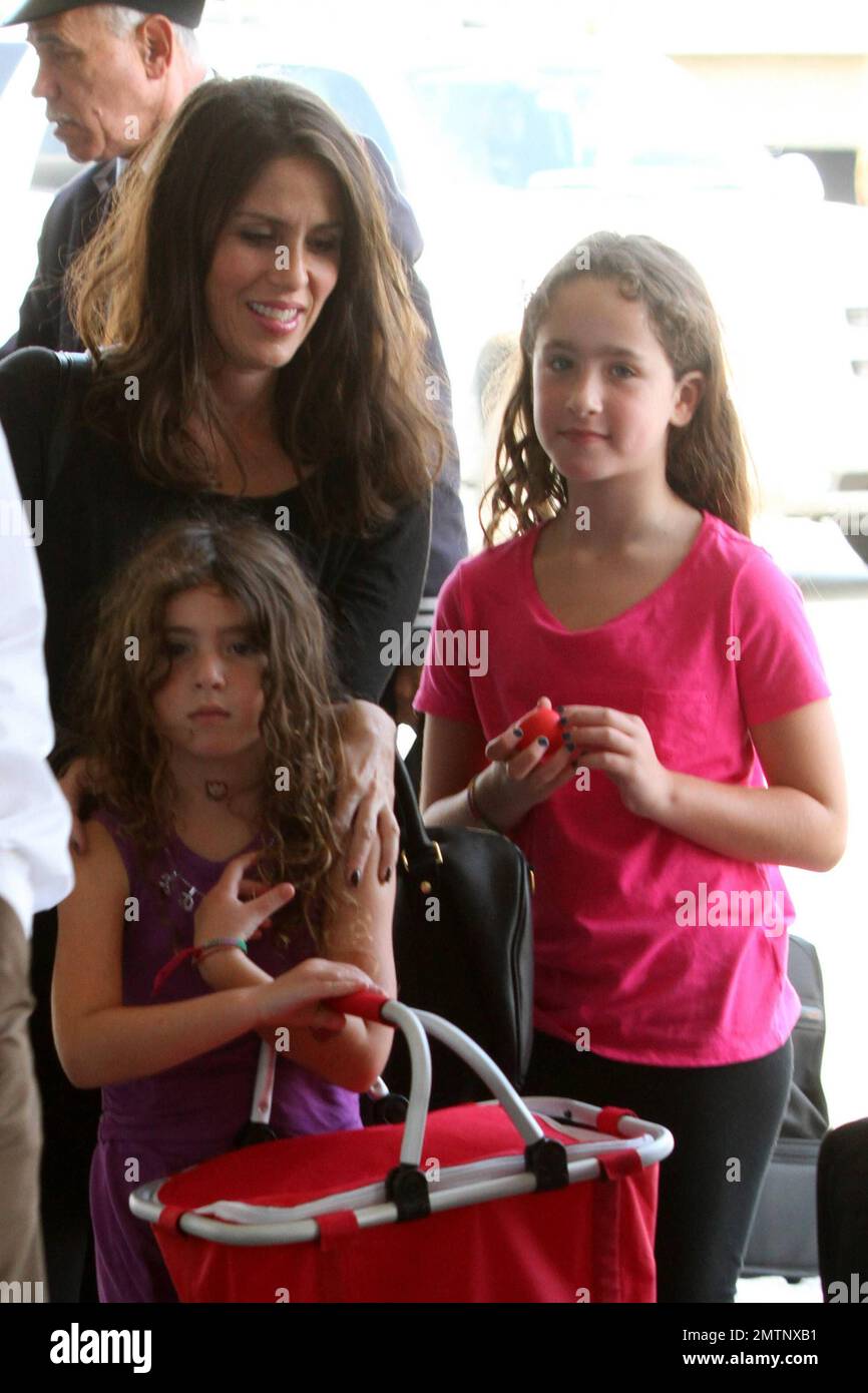 Soleil Moon Frye was spotted arriving at LAX airport with her adorable ...