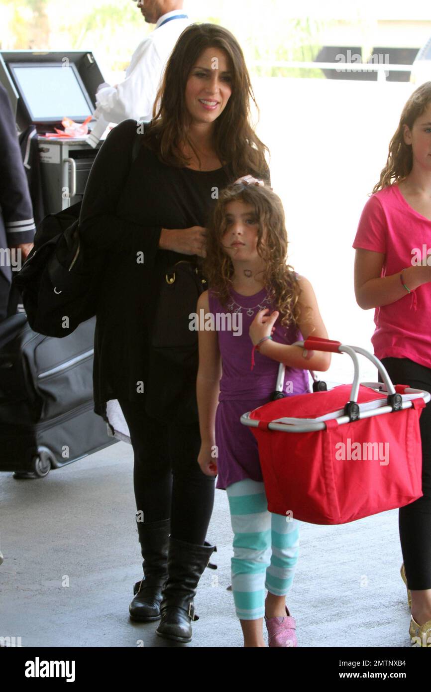 Soleil Moon Frye was spotted arriving at LAX airport with her adorable ...