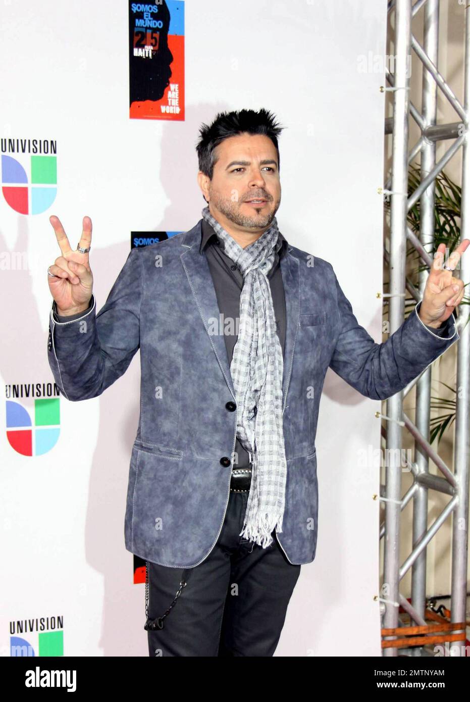 Luis Enrique at the epic recording of "Somos El Mundo," the Spanish ...