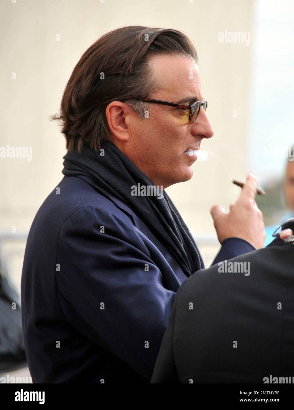 Andy Garcia at the epic recording of "Somos El Mundo," the Spanish ...