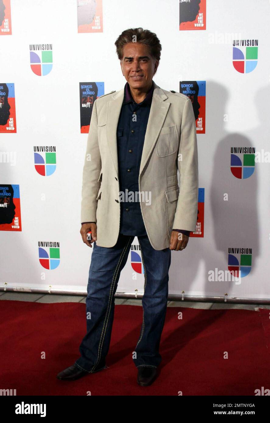 Jose Luis Rodriguez aka El Puma at the epic recording of "Somos El ...