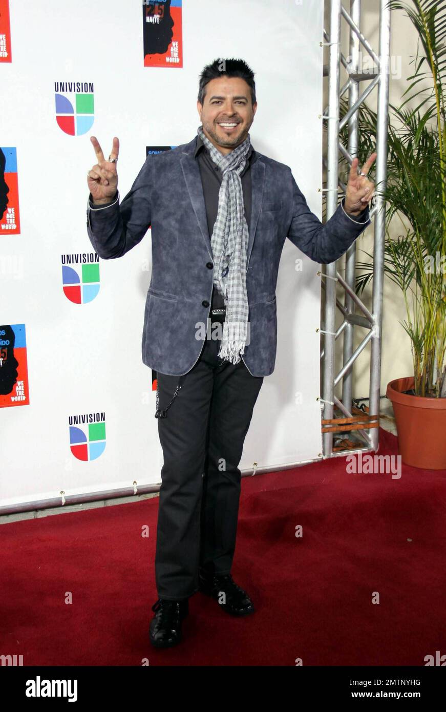 Luis Enrique at the epic recording of "Somos El Mundo," the Spanish ...