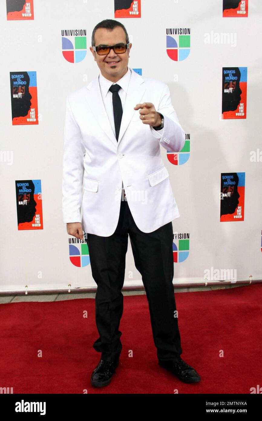 Alex Sintek at the epic recording of "Somos El Mundo," the Spanish ...