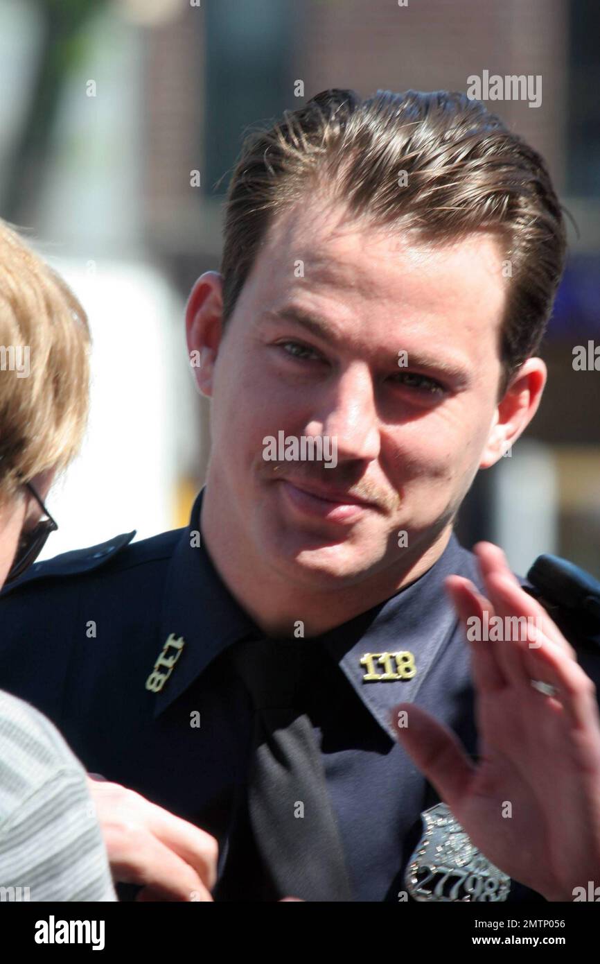 Channing Tatum and James Ransone film scenes for their new movie "Son ...