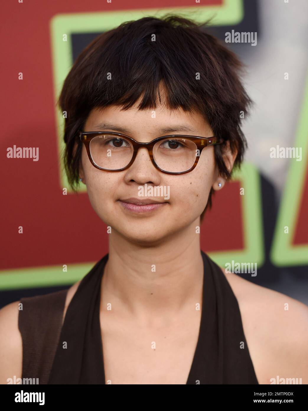 Charlene Yi poses at the premiere of the Showtime series "Twin Peaks ...
