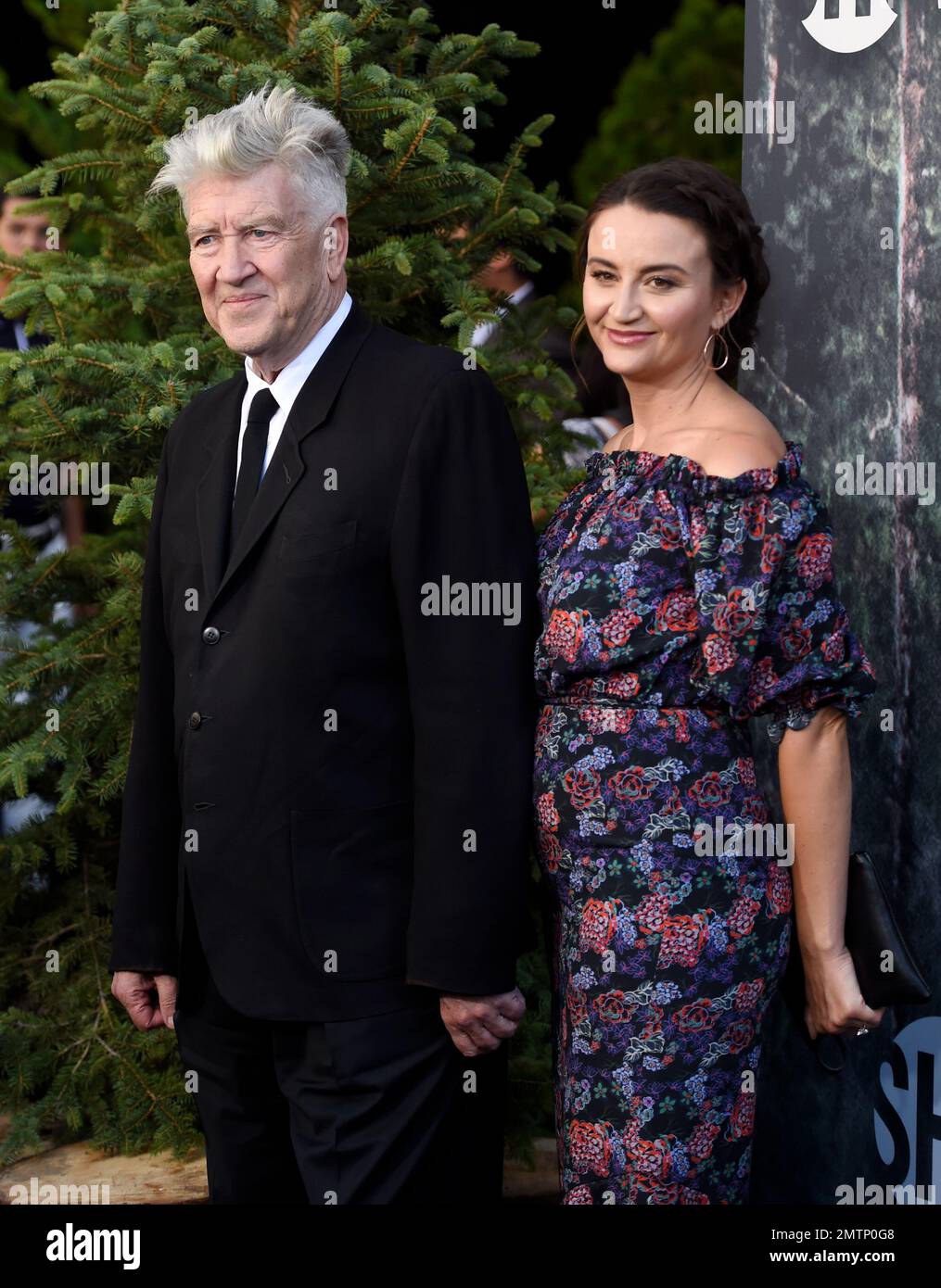 David Lynch, left, the co-creator, director and executive producer of ...