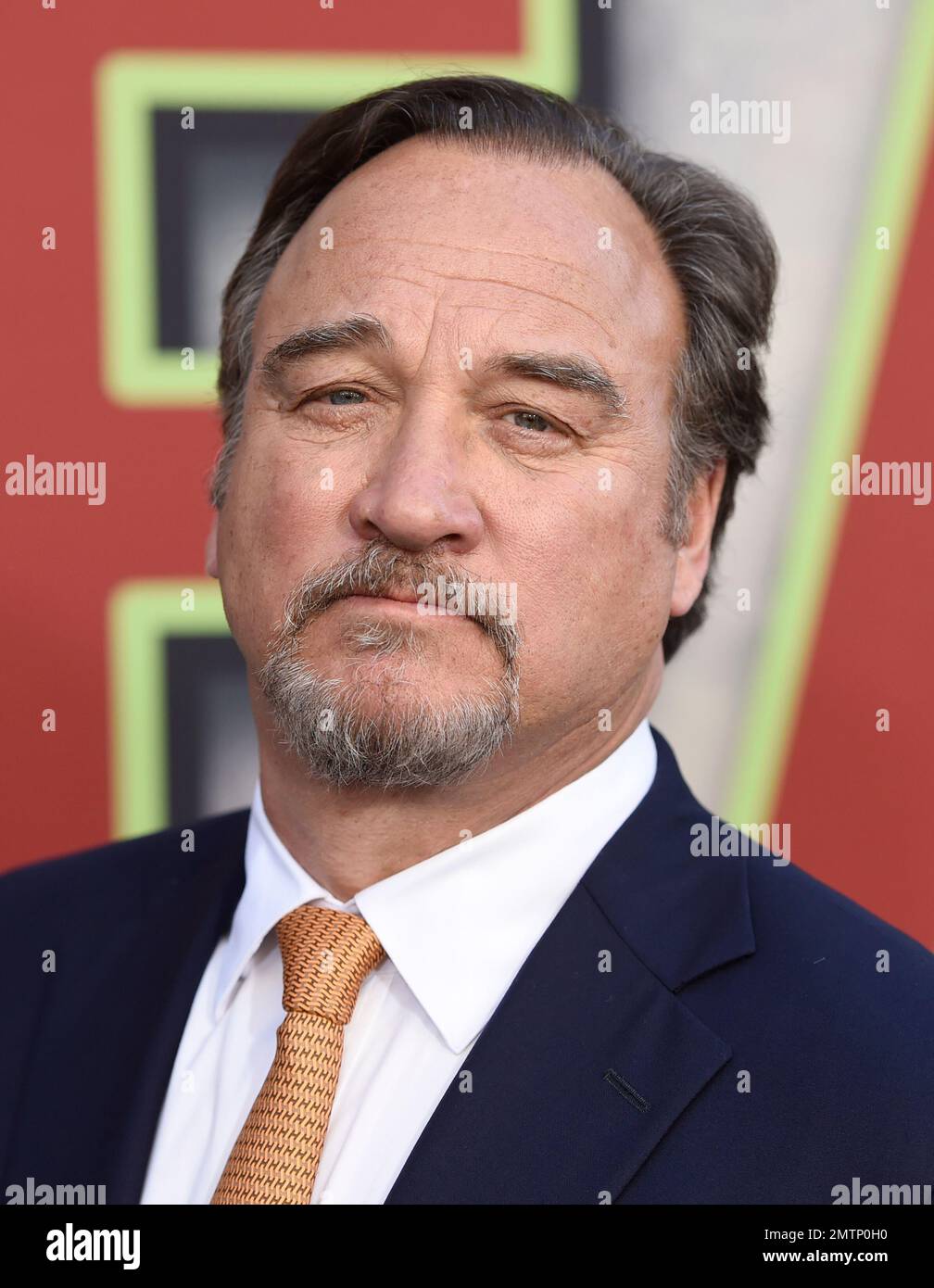Jim Belushi, a cast member in "Twin Peaks," poses at the premiere of ...