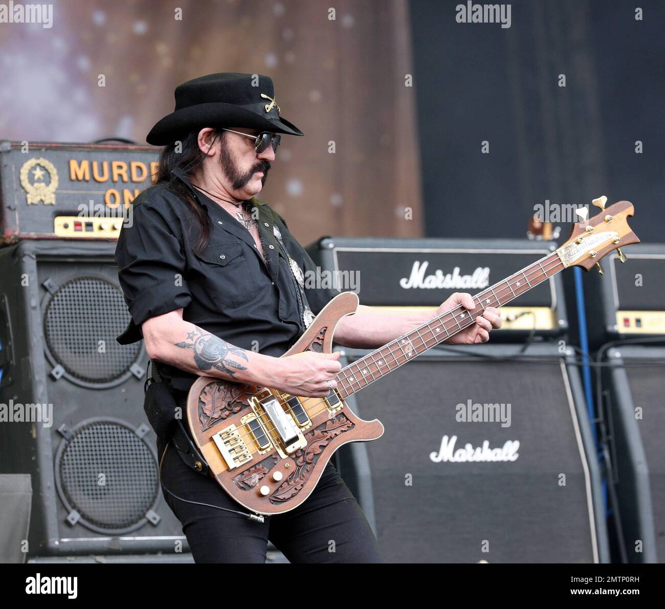 Motorhead performs live in concert at the Sonisphere Music Festival ...