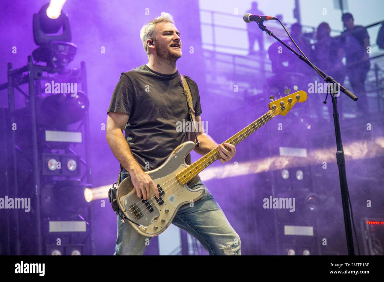 Corey Britz of Bush performs at Rock On The Range Music Festival on ...