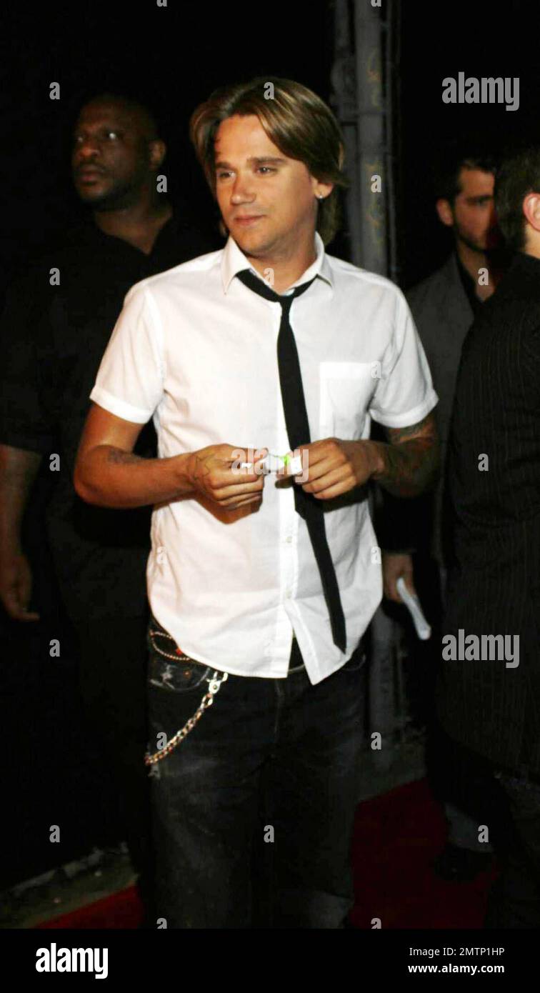 Sean Stewart, troubled son of rocker Rod Stewart, attends the Sons of ...