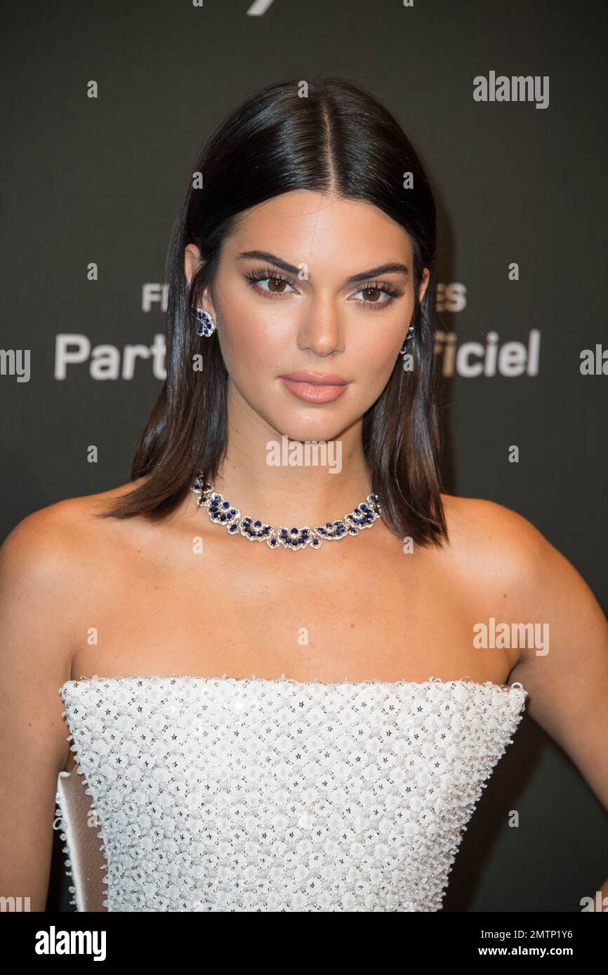Kendall Jenner poses for photographers upon arrival at the Chopard ...