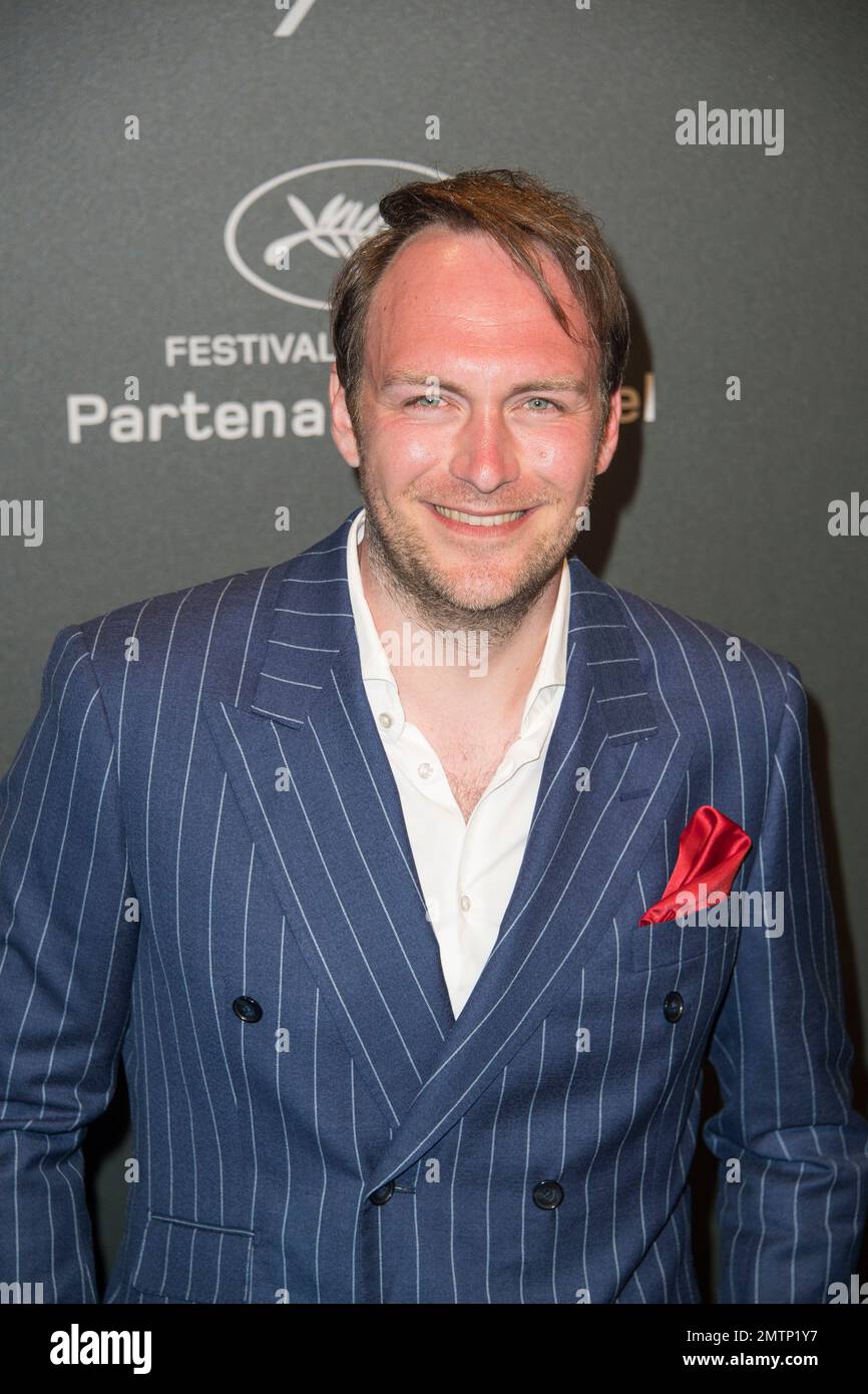 Martin Stange poses for photographers upon arrival at the Chopard Space ...