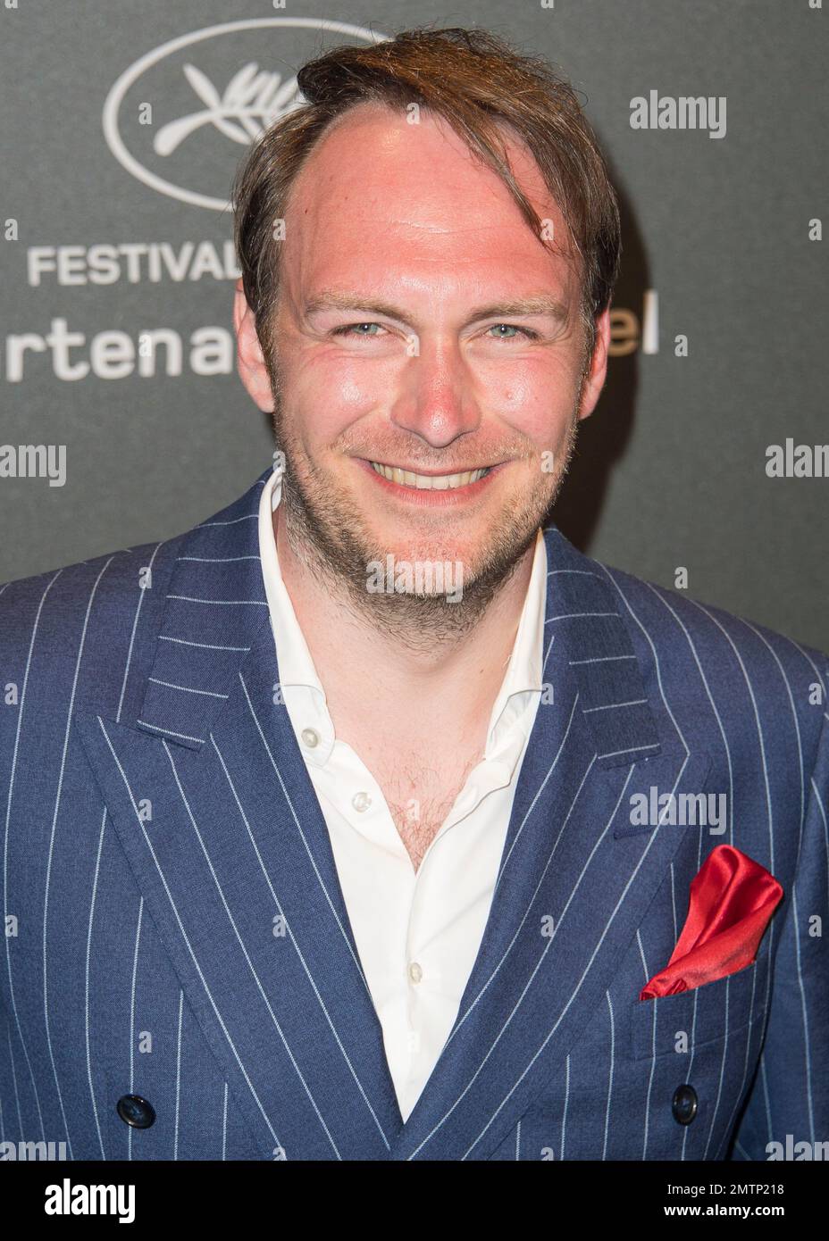 Martin Stange poses for photographers upon arrival at the Chopard Space ...