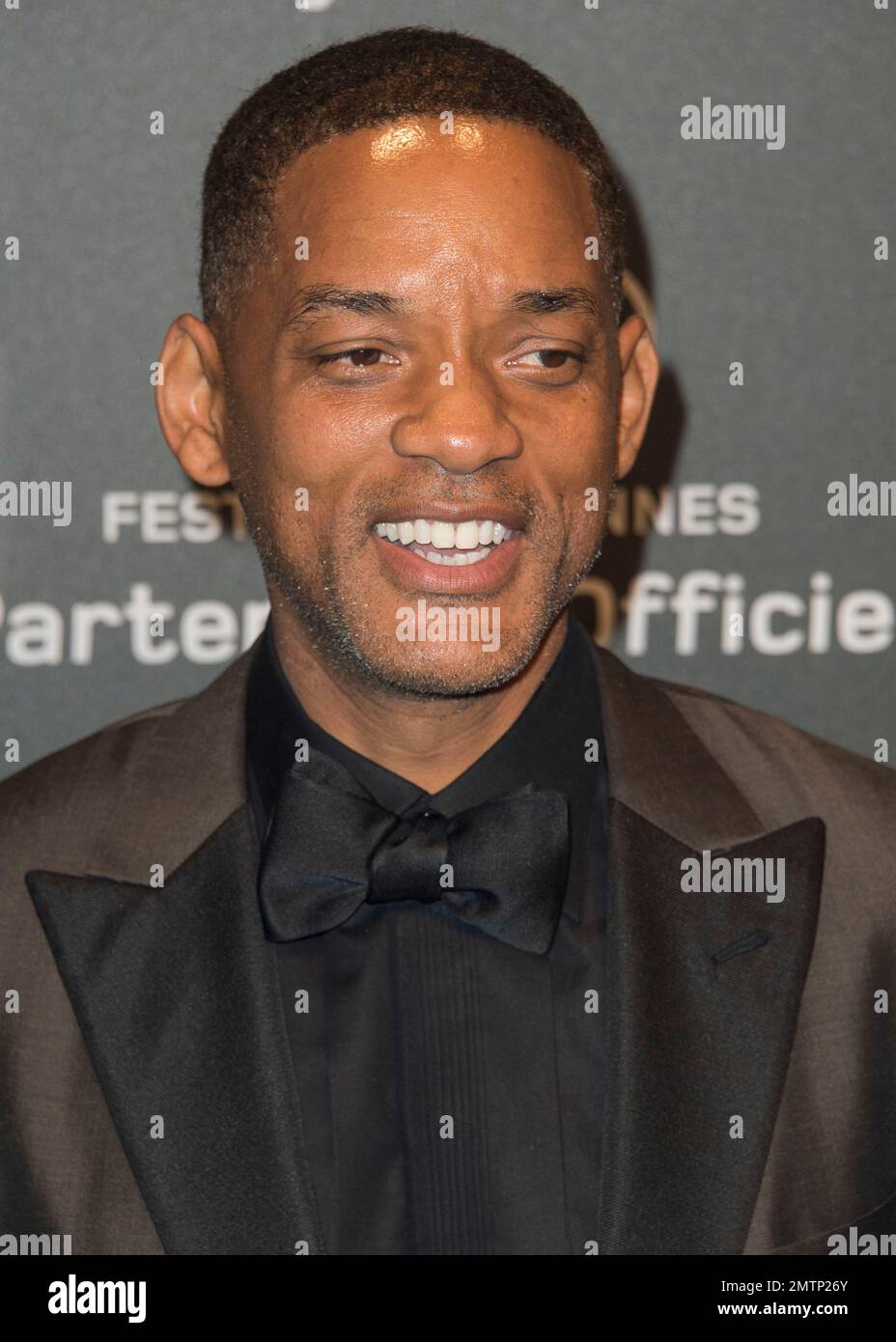Will Smith poses for photographers upon arrival at the Chopard Space ...