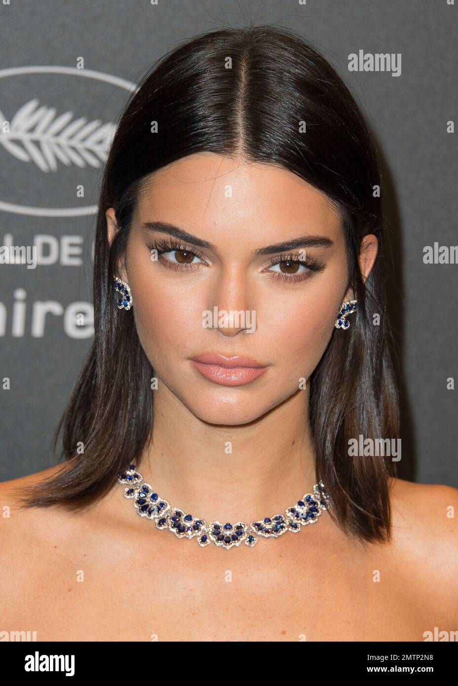 Kendall Jenner poses for photographers upon arrival at the Chopard ...