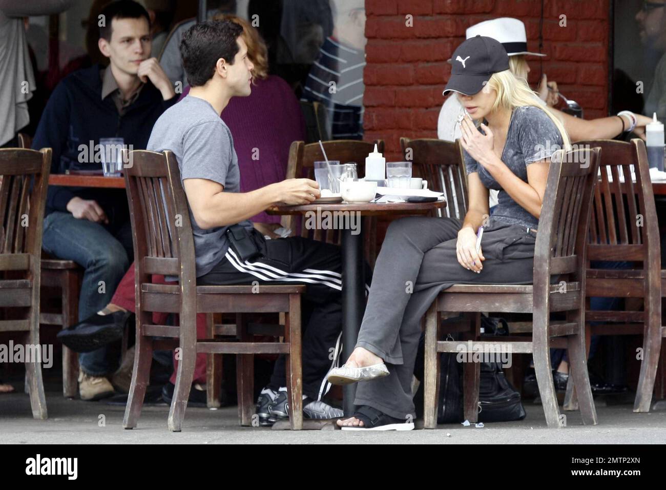 English/Australian actress and singer Sophie Monk enjoys a Sunday ...