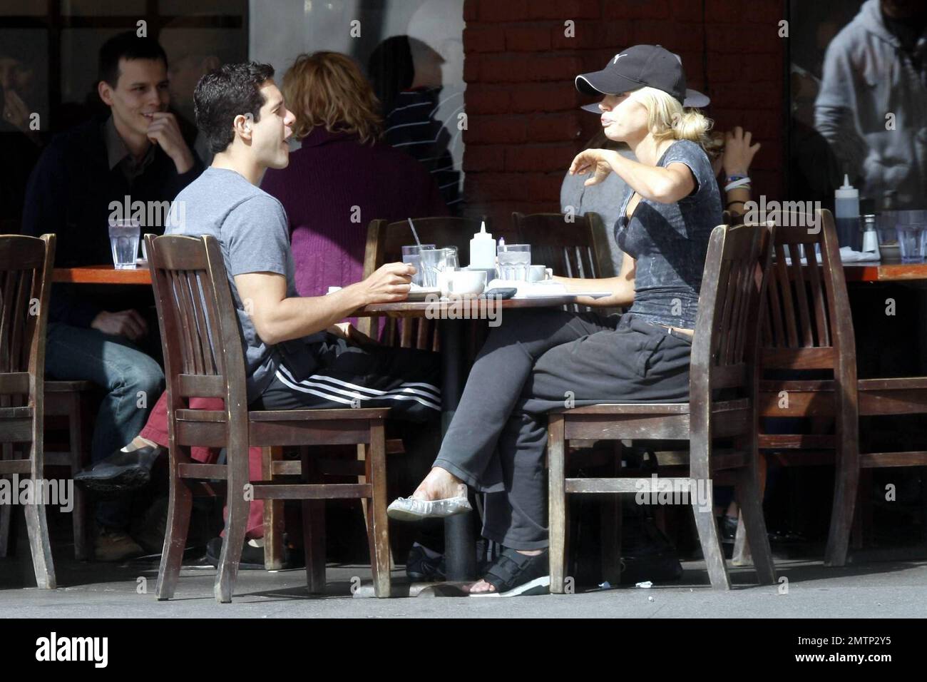 English/Australian actress and singer Sophie Monk enjoys a Sunday ...