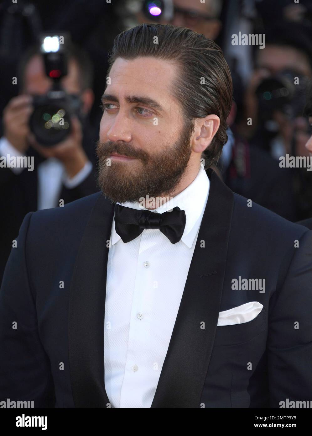 Actor Jake Gyllenhaal poses for photographers upon arrival at the ...