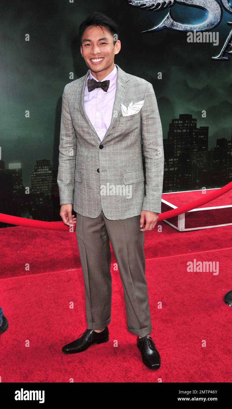 Gregory Woo walks the red carpet for the premiere of Disney's "The ...