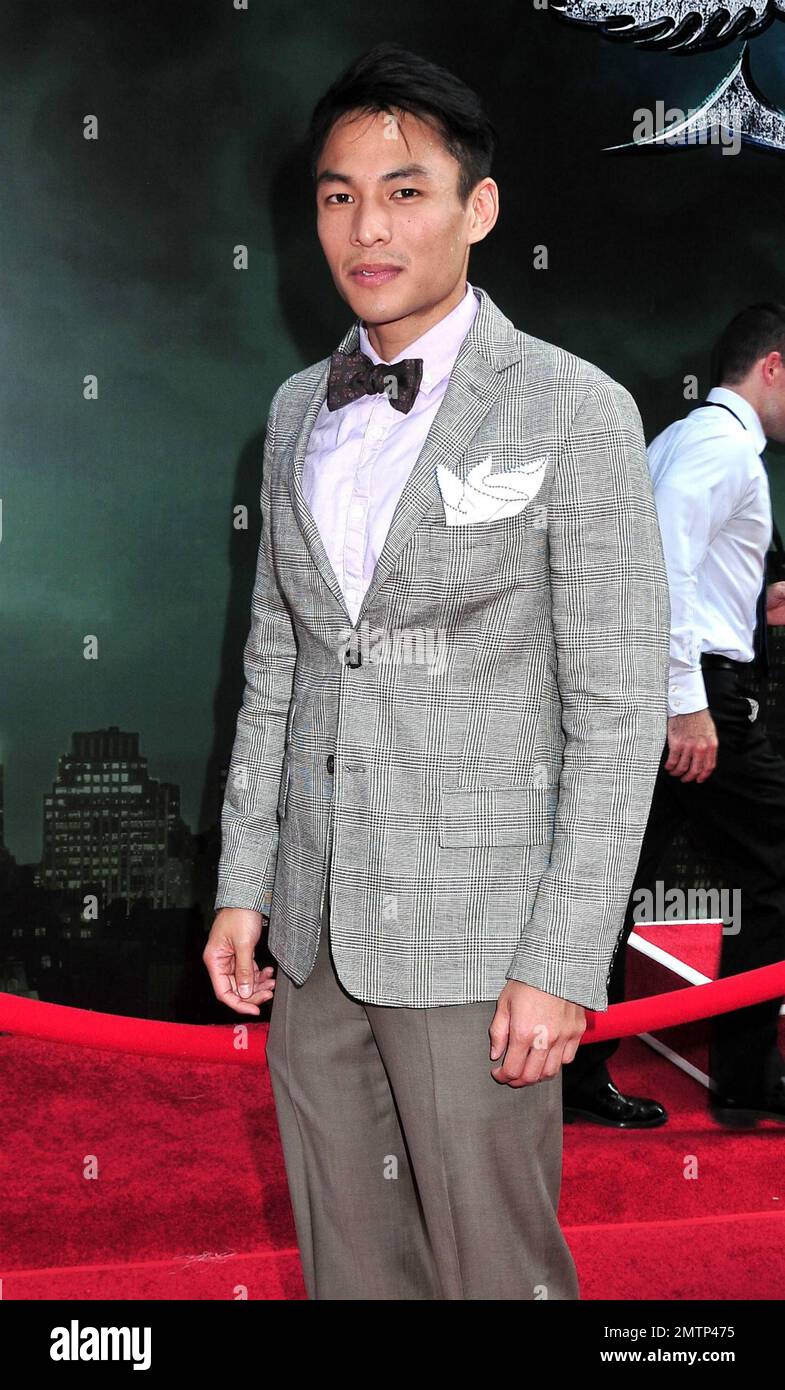 Gregory Woo walks the red carpet for the premiere of Disney's "The ...