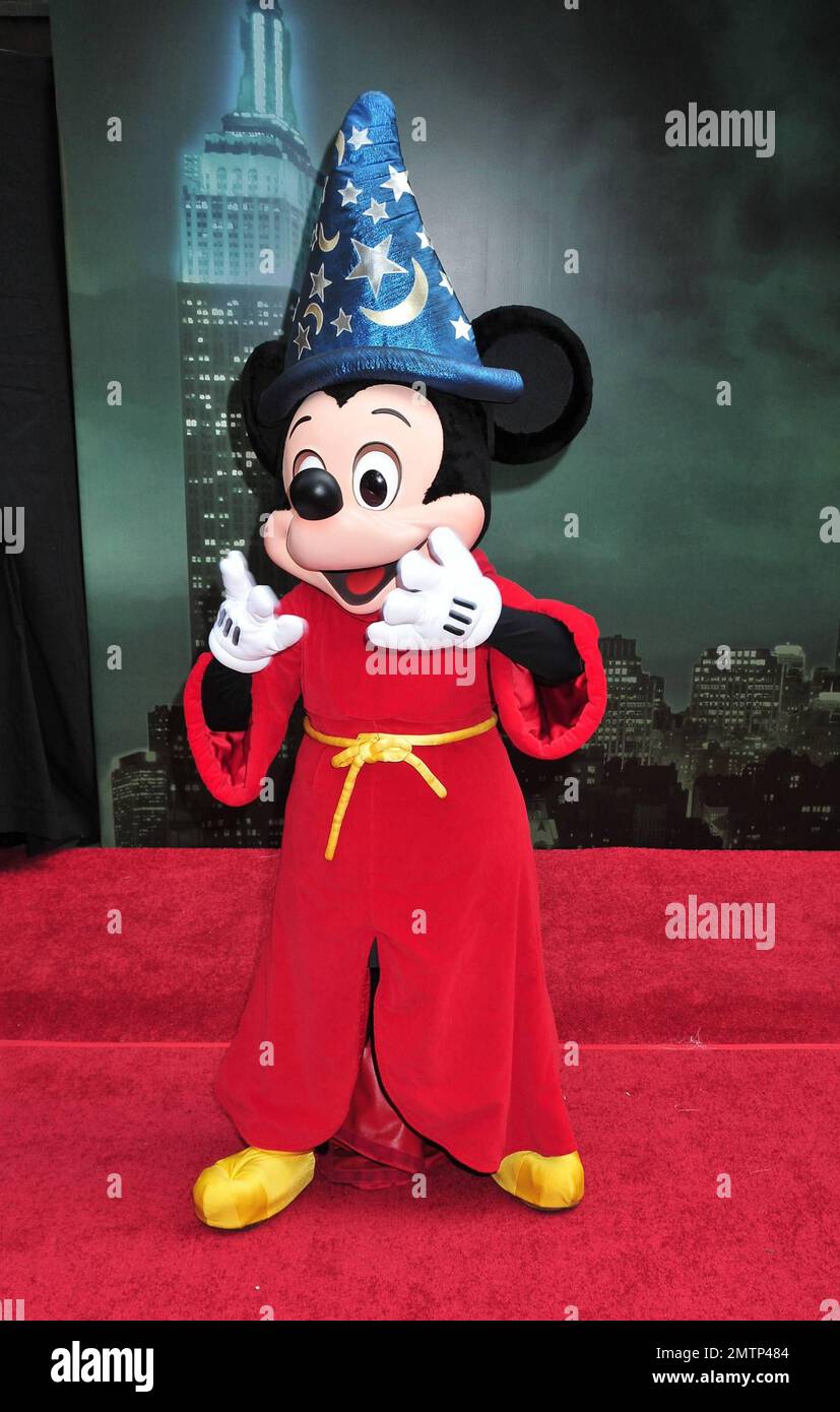 Mickey Mouse on the red carpet for the premiere of Disney's "The ...
