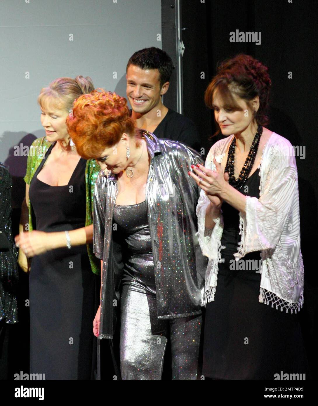 Ann Walker, Jason Dottley and Beth Grant attend the premiere of the new ...