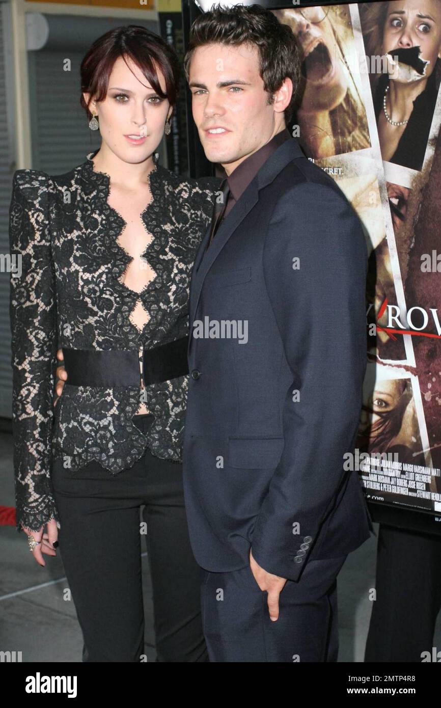 Rumer Willis and Micah Alberti attend the LA premiere of "Sorority Row ...