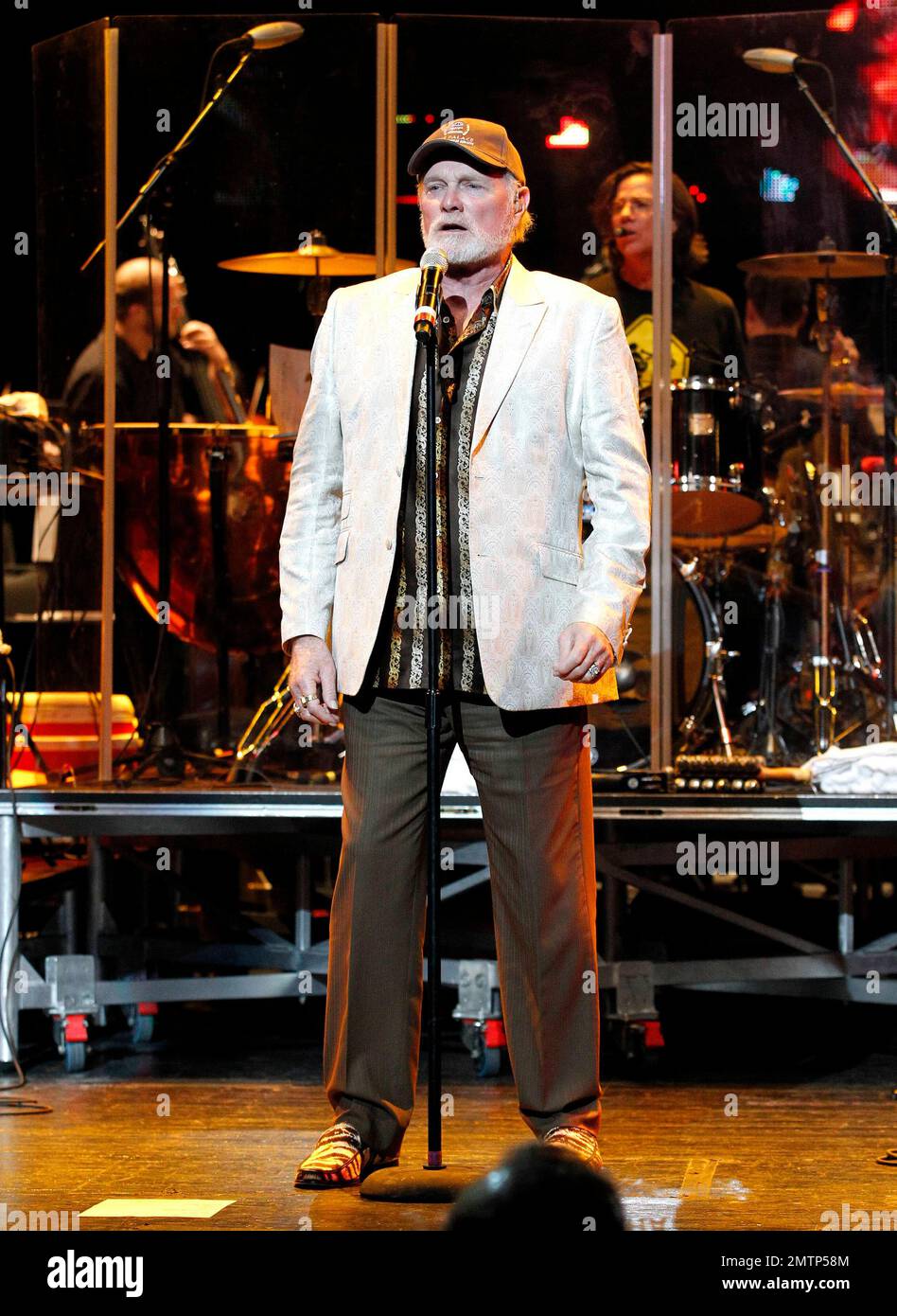 Mike Love of the Beach Boys performs during the first annual Sounding ...