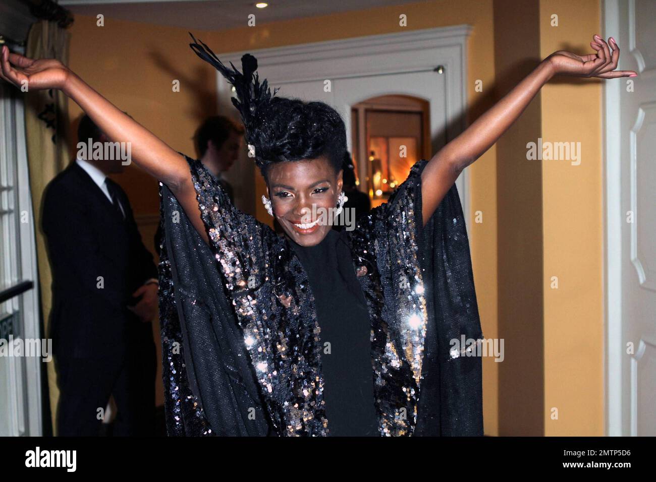Shingai Shoniwa at the South Bank Sky Arts Awards at the Dorchester in ...