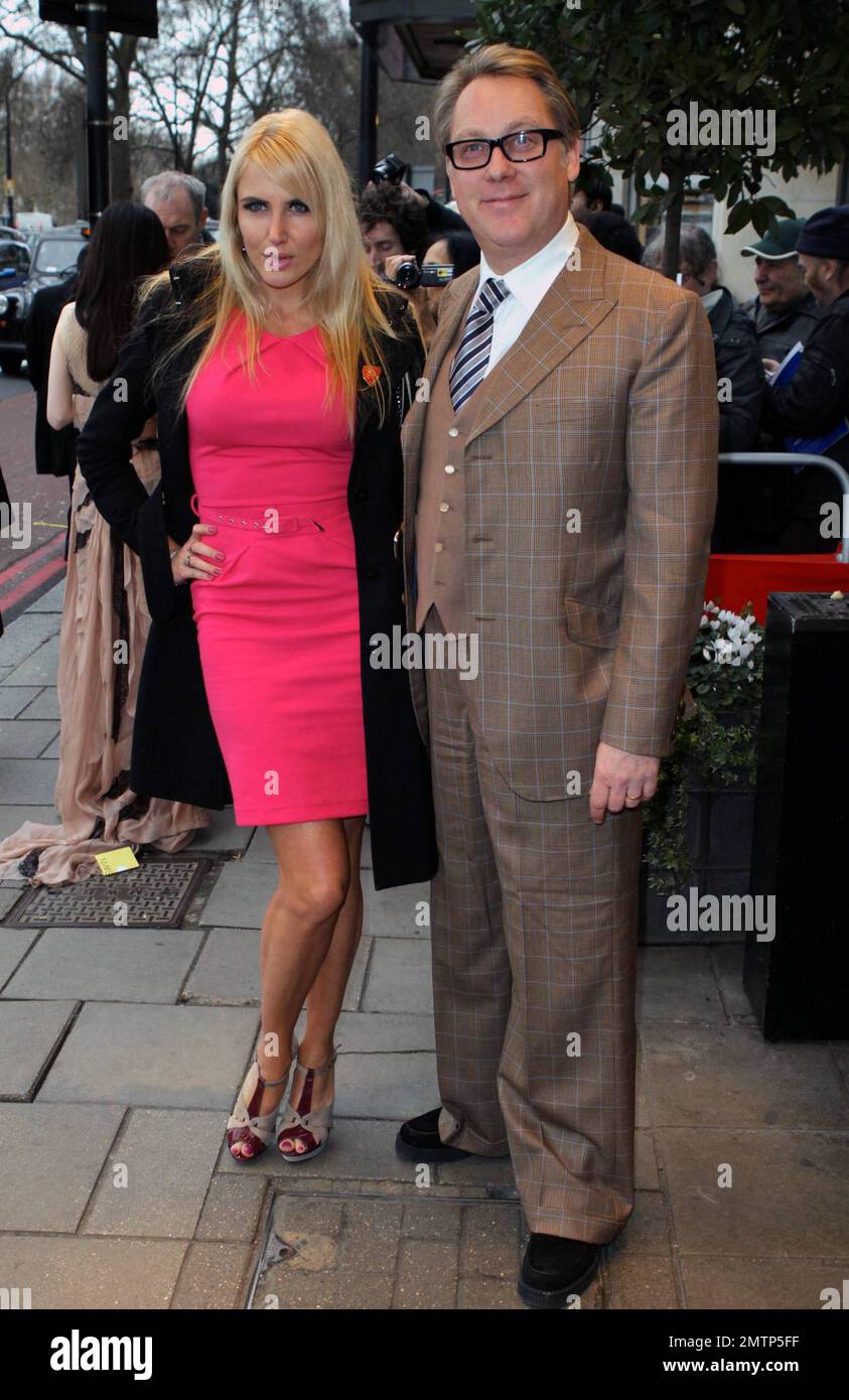 Nancy Sorrell and Vic Reeves at the South Bank Sky Arts Awards at the ...