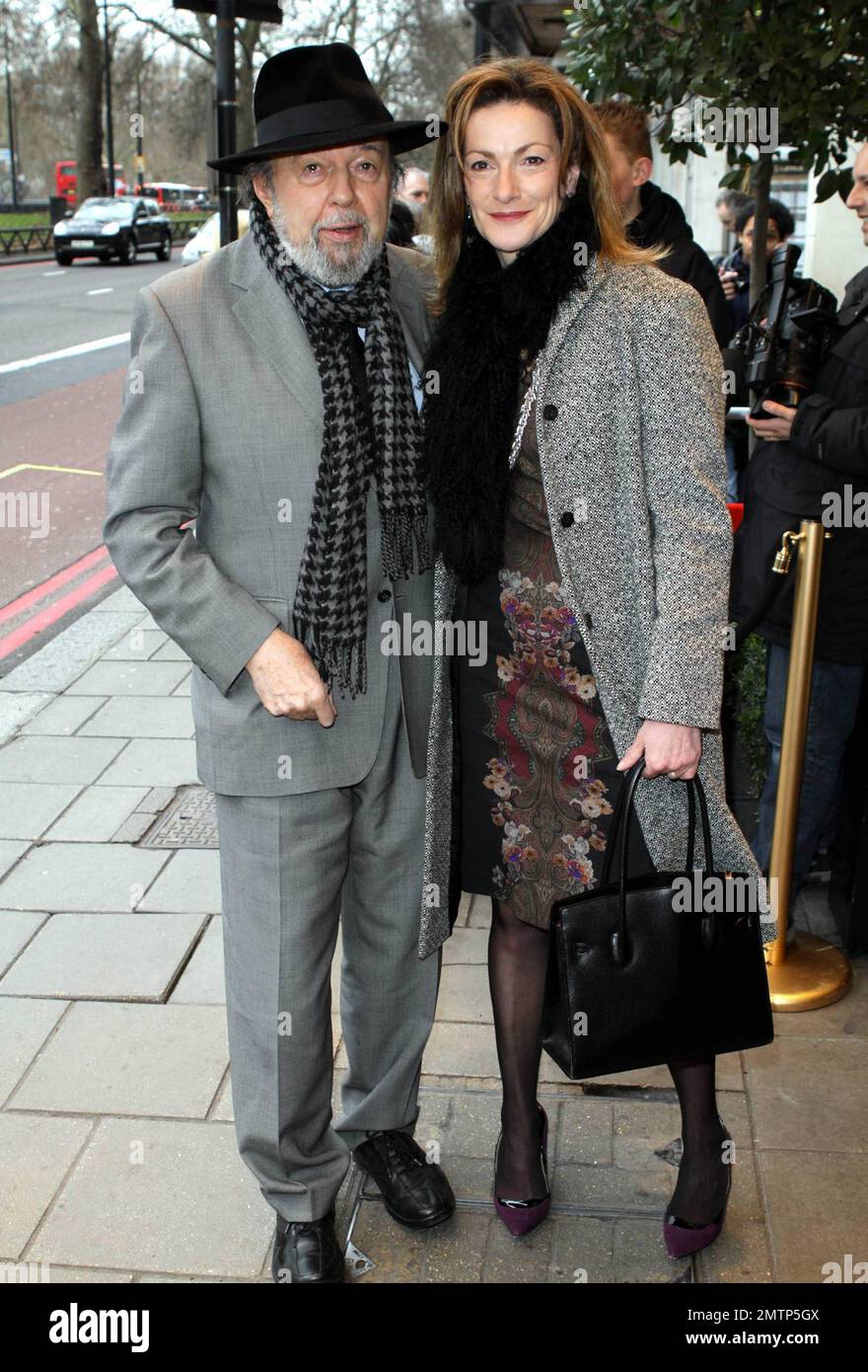 Peter Hall at the South Bank Sky Arts Awards at the Dorchester in ...