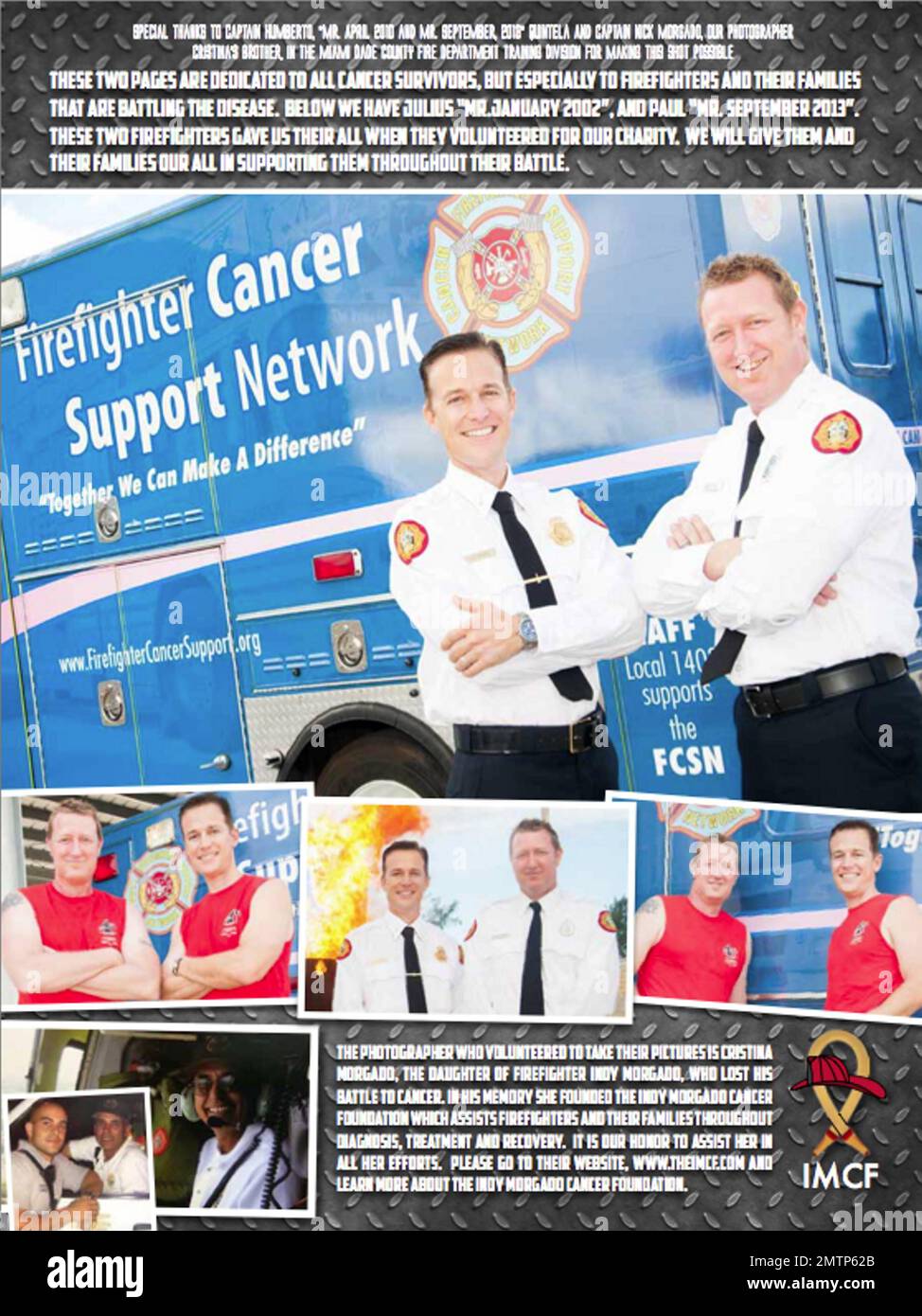 These are the scorching images of 2015's new South Florida Firefighers ...