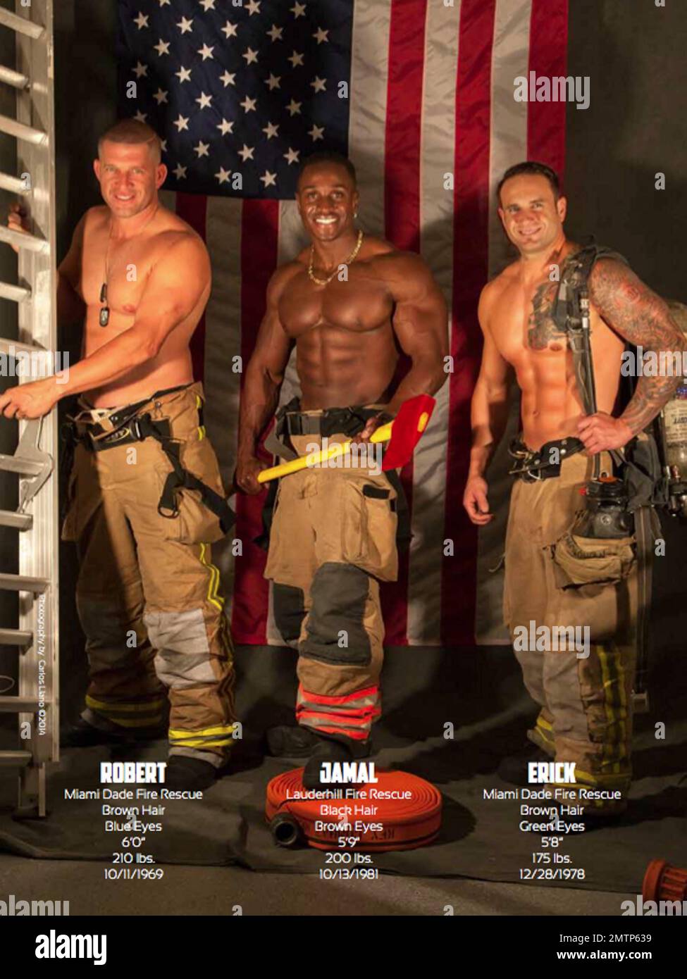 Black Firefighter Calendar