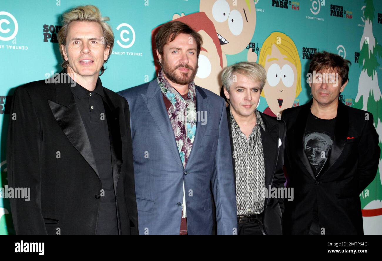 (L-R) John Taylor, Simon Le Bon, Nick Rhodes, and Roger Taylor of ...