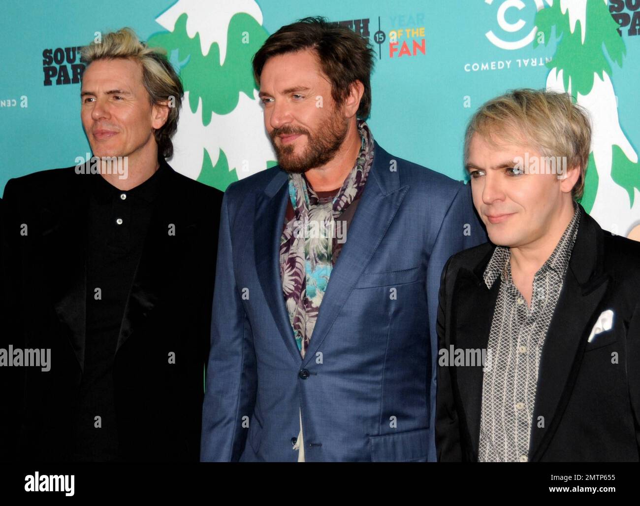 (L-R) John Taylor, Simon Le Bon and Nick Rhodes of 'Duran Duran ...