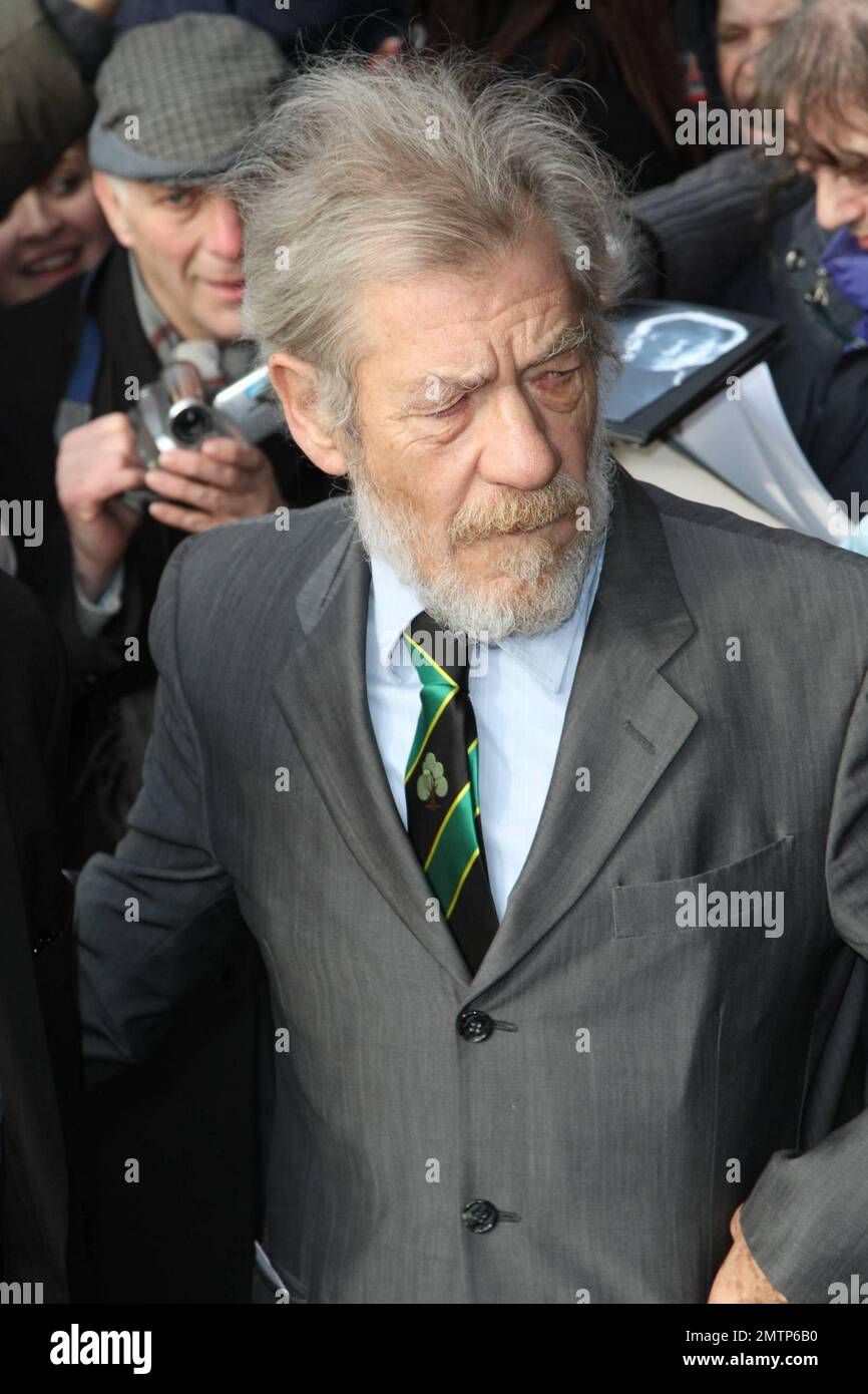 Sir Ian McKellan attends the South Bank Show Awards at the Dorchester ...