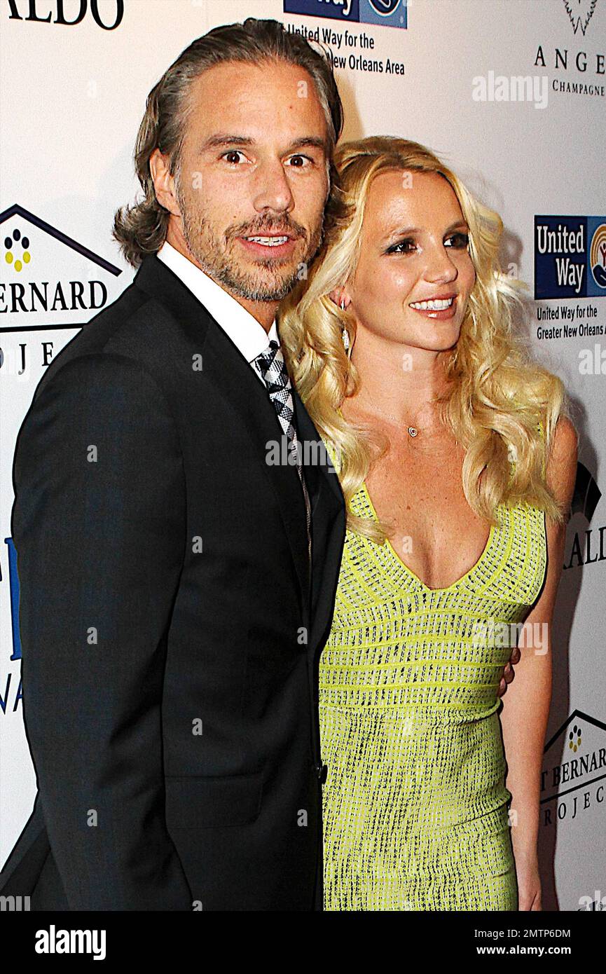 Britney Spears and Jason Trawick at St. Bernard Project's Southern ...