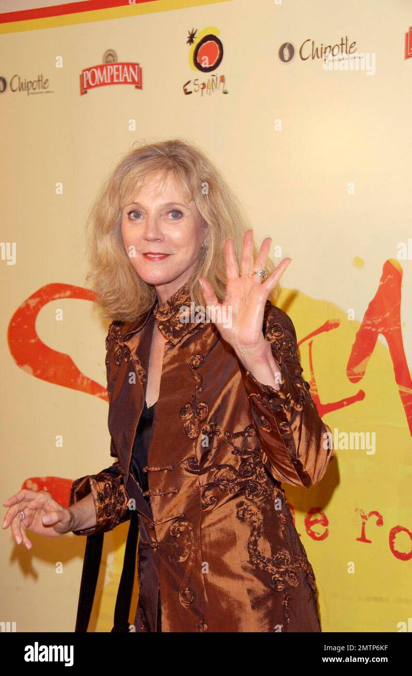 Blythe Danner at the launch party for the NEW Television Series ...