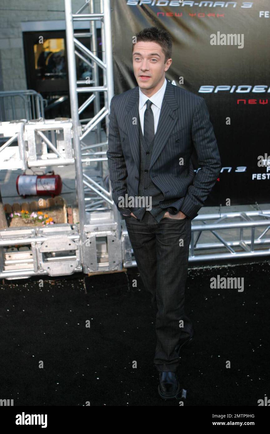 Topher Grace attends the Premiere of Spider-Man 3 at the 6th Annual Tribeca Film Festival, NY 4 ...