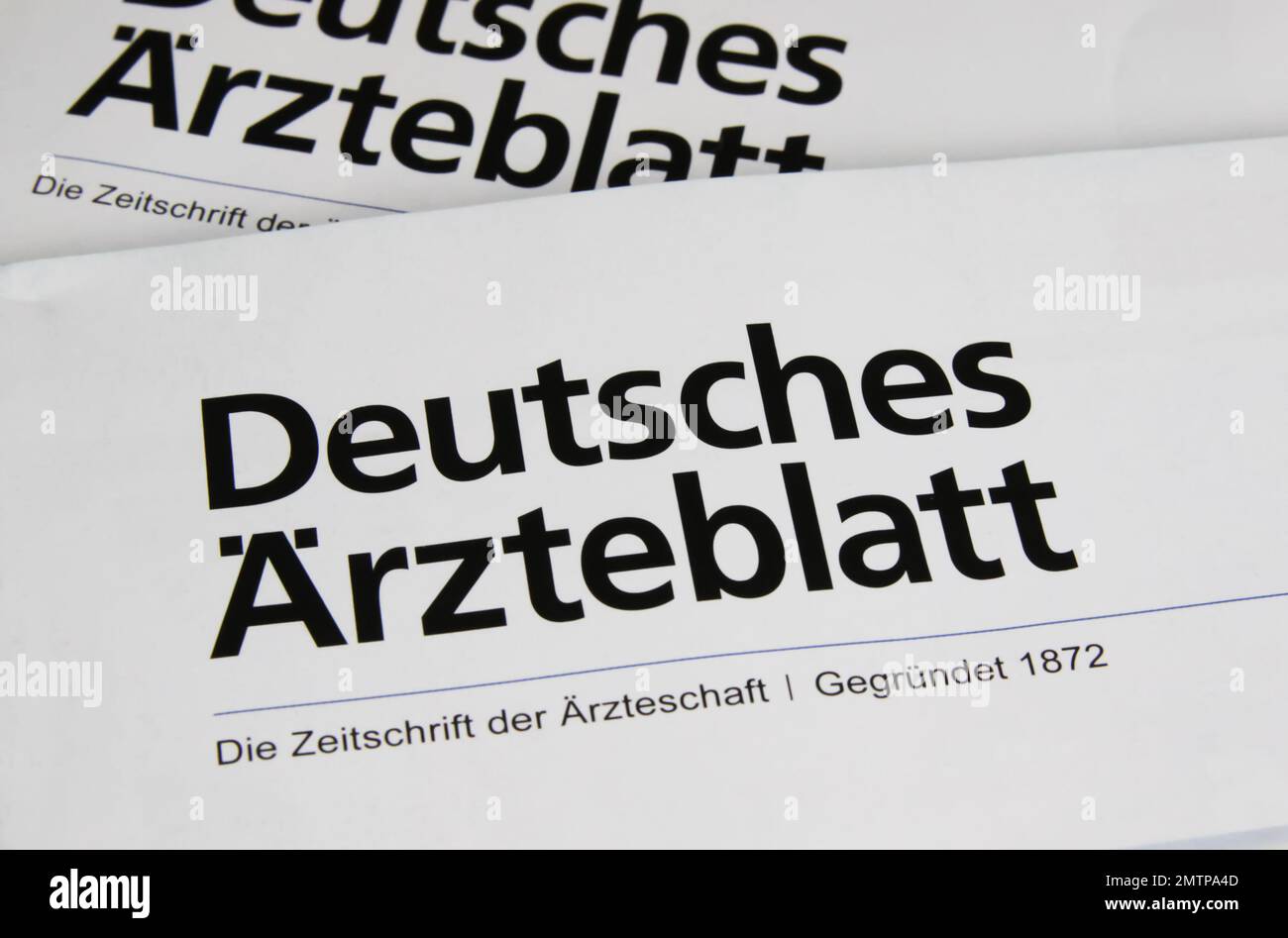 Viersen, Germany - 31. January 2023: Closeup of german doctors medical ...