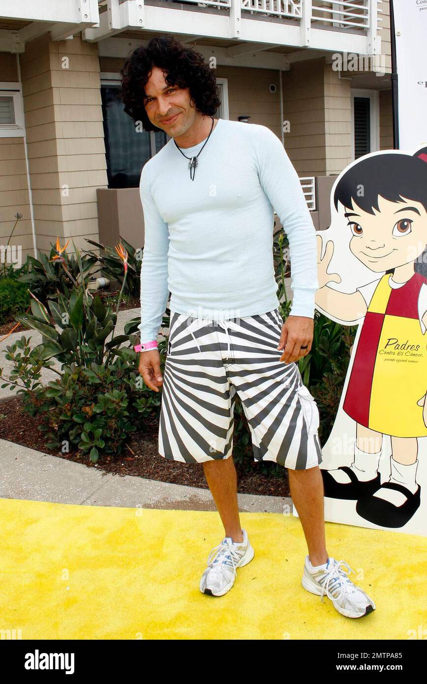 Chris Maleki at the Spike for HOPE celebrity beach volleyball match in ...