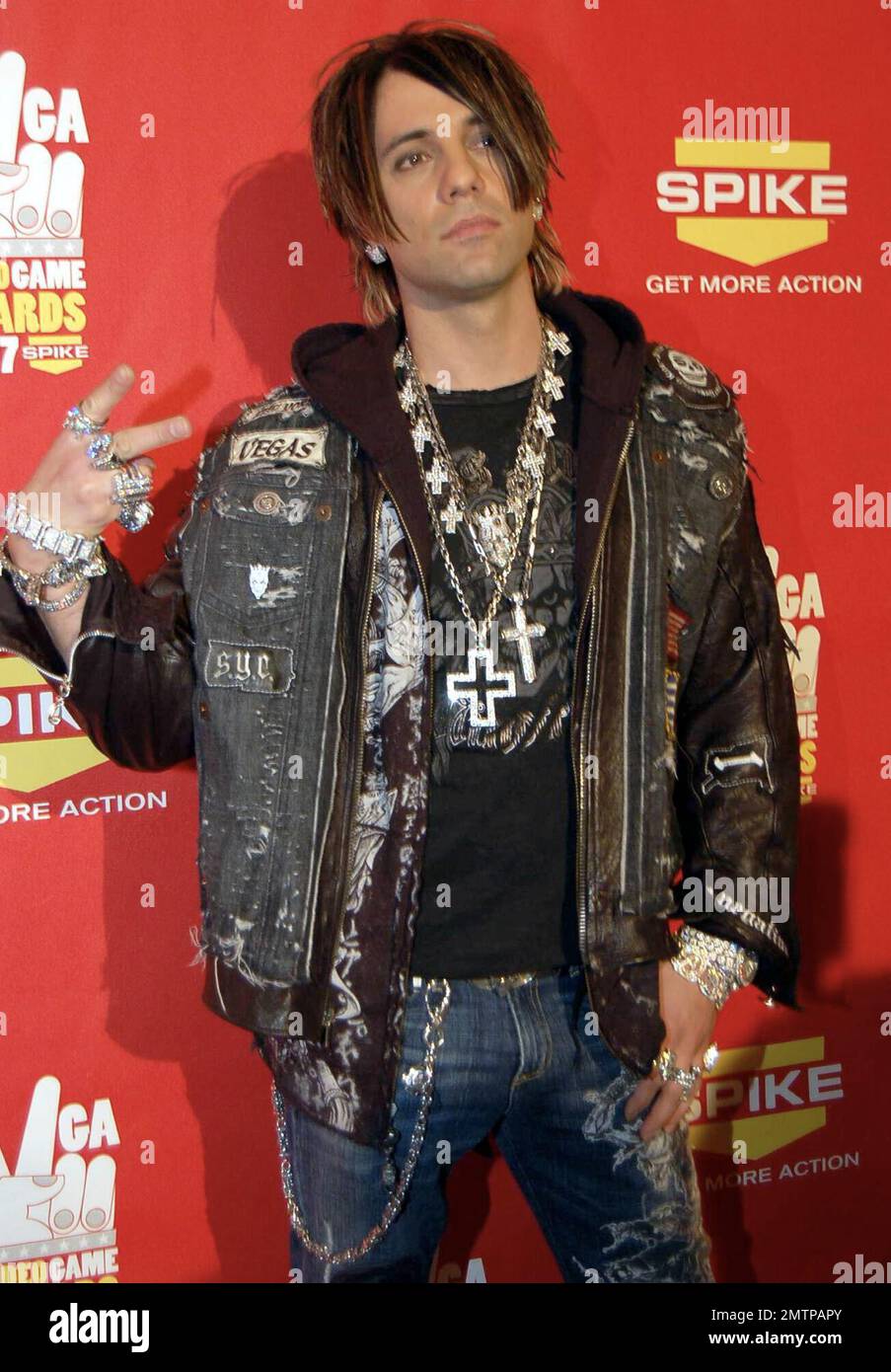 Chris Angel at the Spike TV Awards at Mandalay Bay in Las Vegas, NV. 12 ...