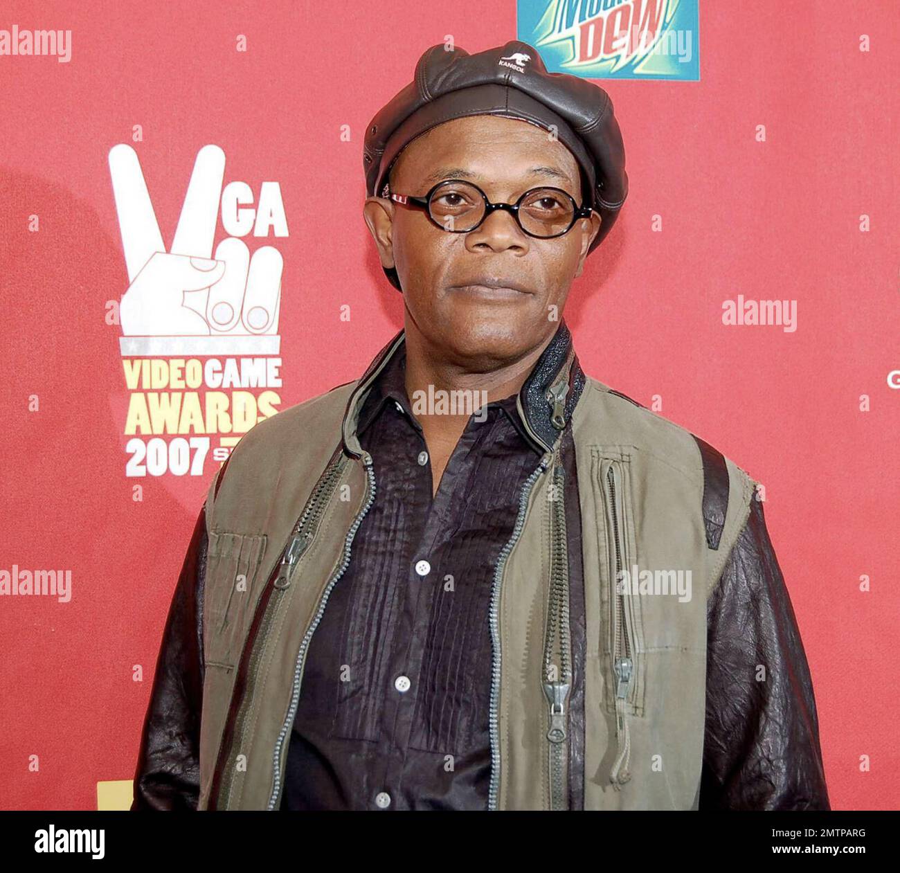 Samuel L Jackson at the Spike TV Awards at Mandalay Bay in Las Vegas, NV. 12/7/07 Stock Photo ...
