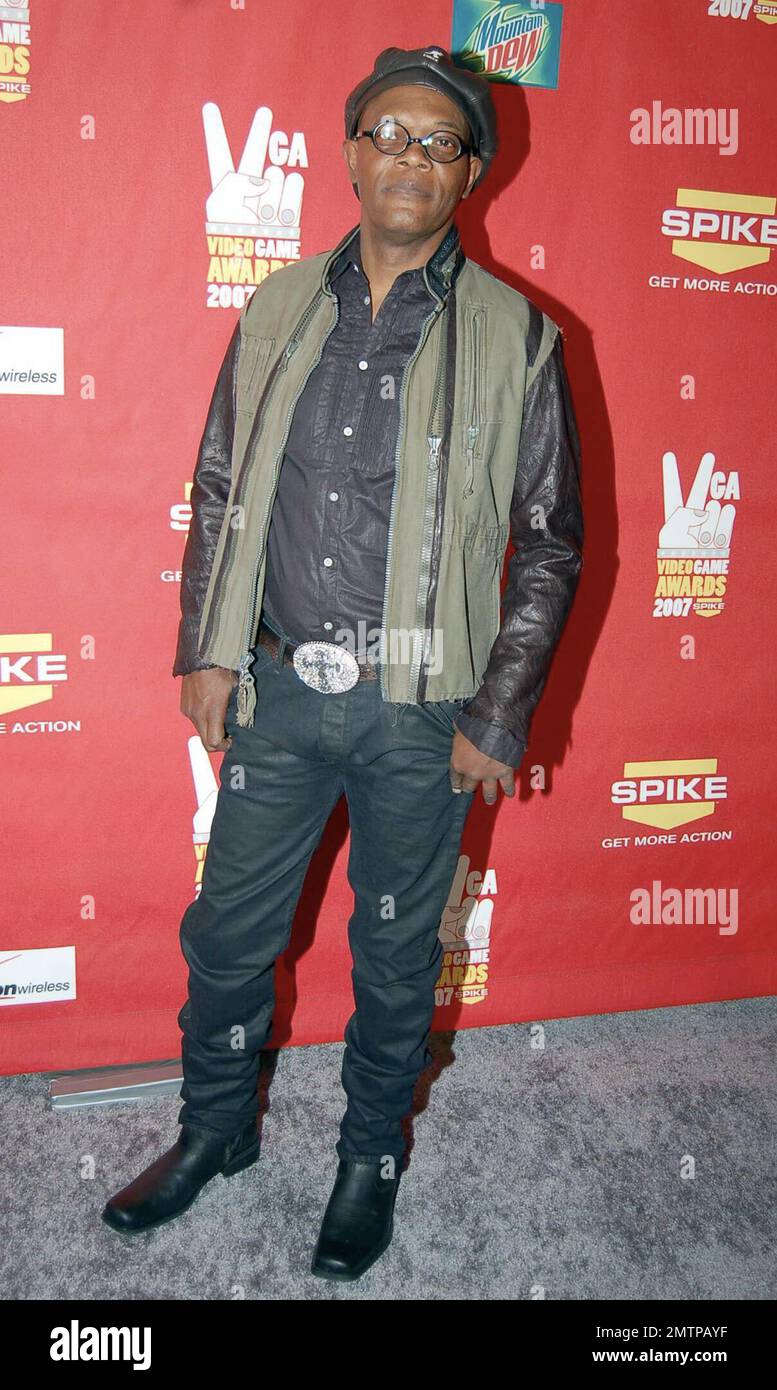 Samuel L Jackson at the Spike TV Awards at Mandalay Bay in Las Vegas ...