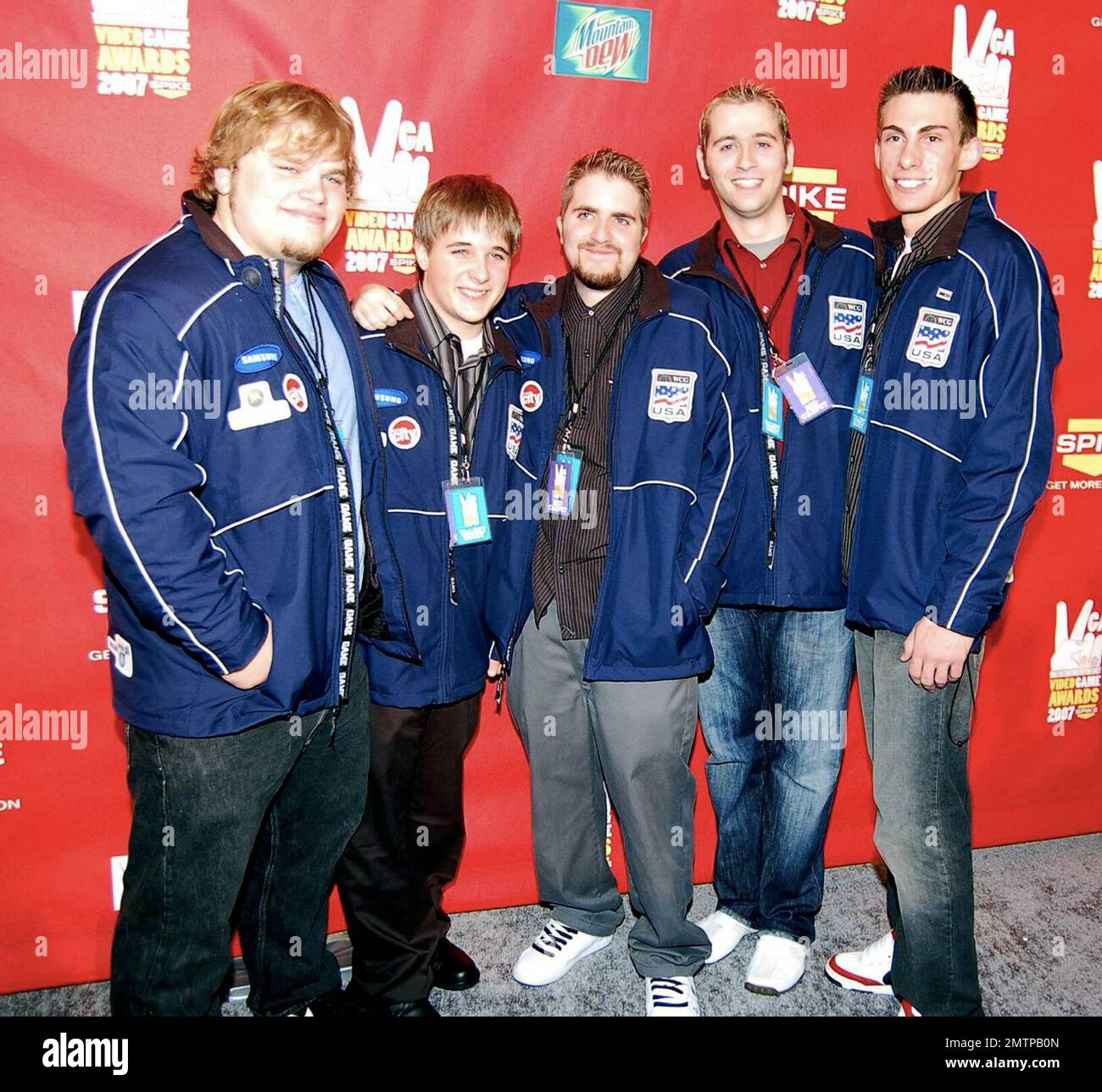 Cyber Champs at the Spike TV Awards at Mandalay Bay in Las Vegas, NV ...