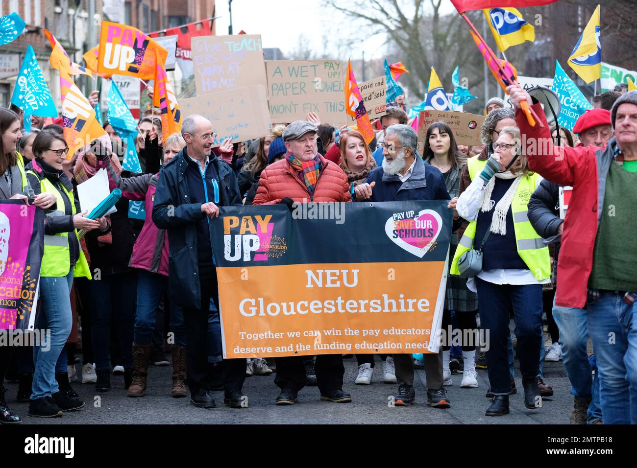Striking teachers uk hi-res stock photography and images - Alamy