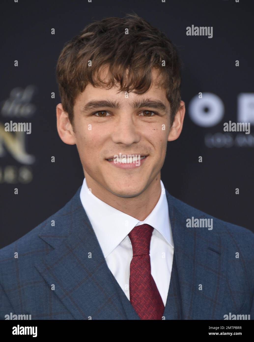 Brenton Thwaites arrives at the Los Angeles premiere of "Pirates of the ...